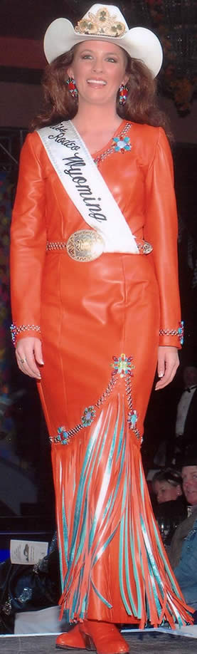 D'Anton Leather Rodeo Queen Gallery featuring genuine leather